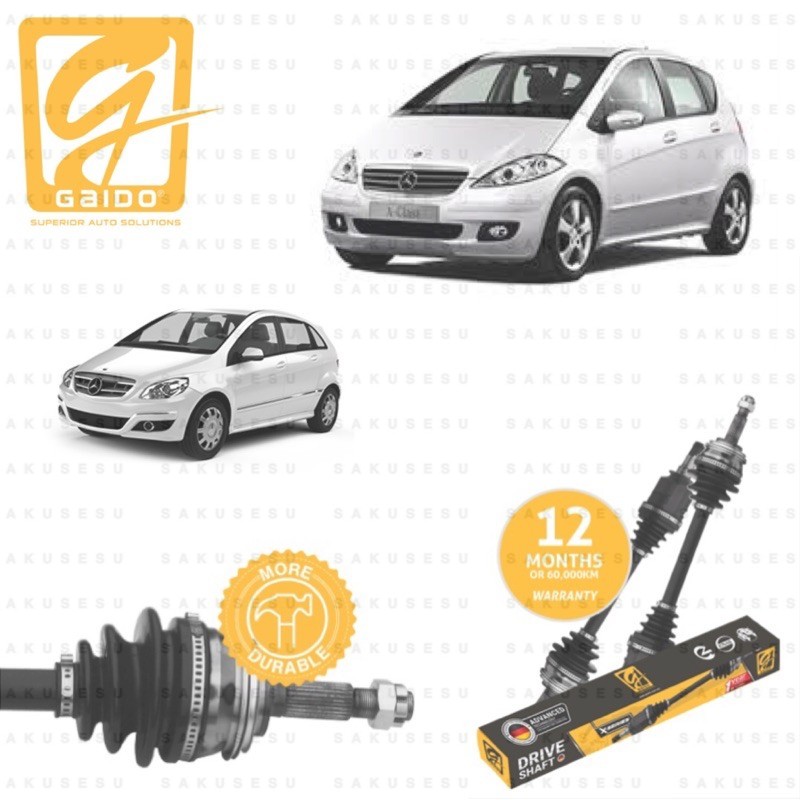 Gaido X-Series Drive Shaft Premium - Mercedes A-Class W169,B-Class B200 ...