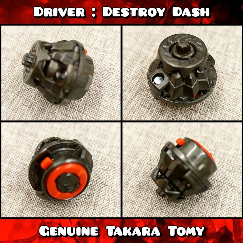 Driver Beyblade : Destroy Dash ( For Beyblade Takara Tomy ) | Shopee ...
