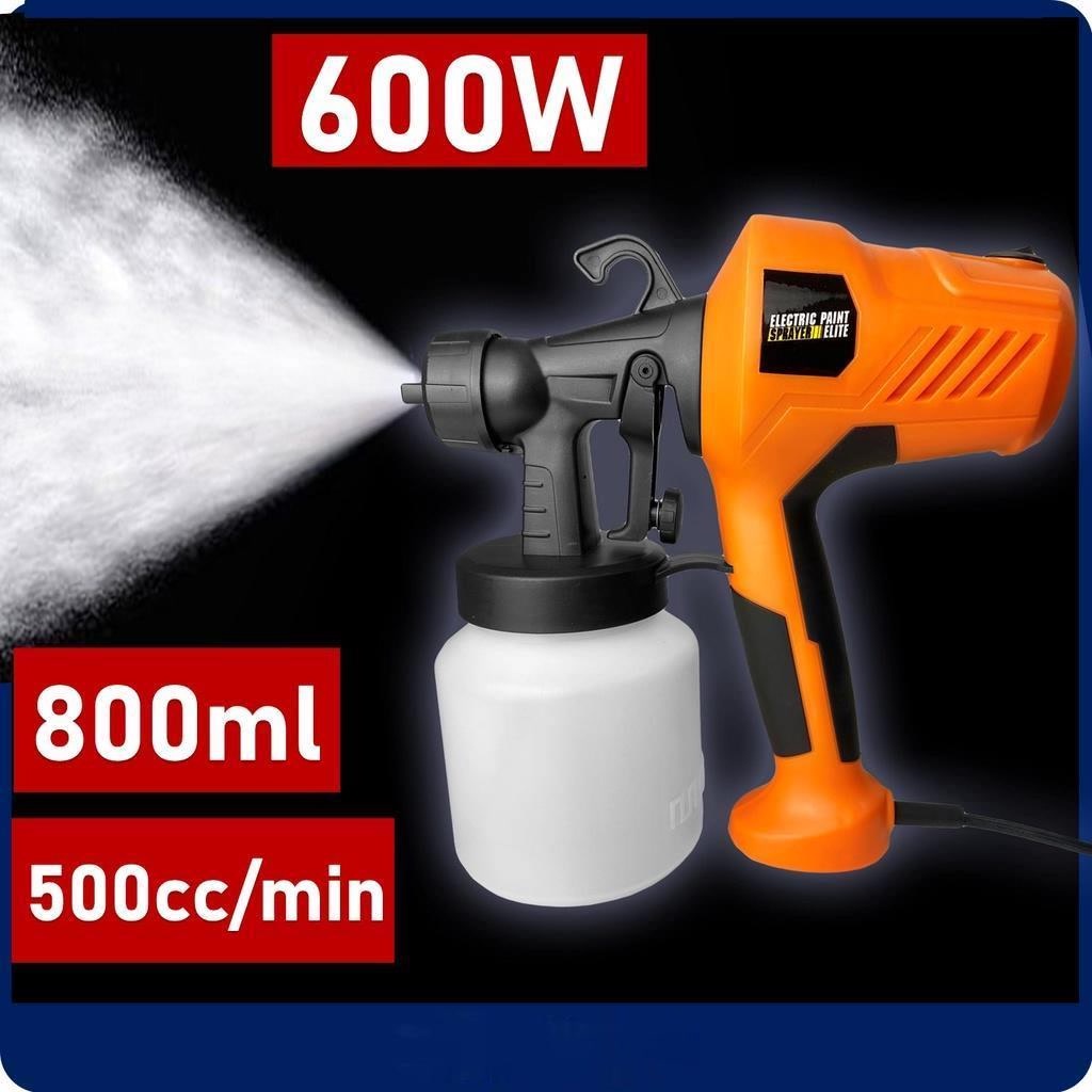 600W 800ml Spray Paint Airless Paint Sprayer Electric Cat Kereta Spray ...