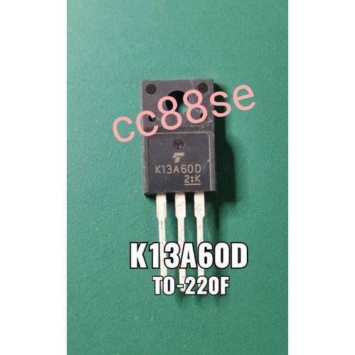 K13A60D TK13A60D 13A60 13N60 TO-220F N-CHANNEL POWER MOSFET TRANSISTOR FET | Shopee Malaysia