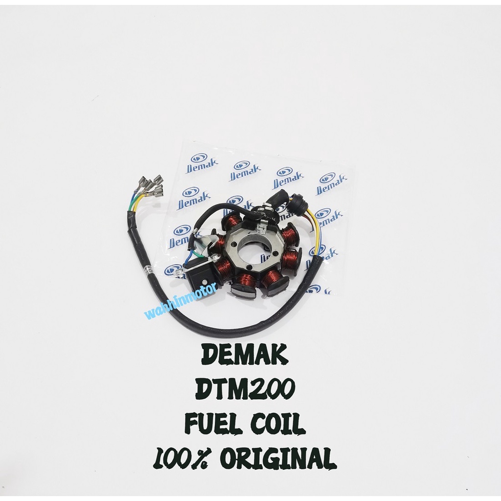 DEMAK DTM 150 DTM 200 DTM STATOR FUEL COIL ASSY START COIL - 100% ...