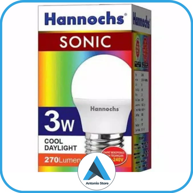 Hannochs SONIC 3w/3 Watt LED lamp | Shopee Malaysia
