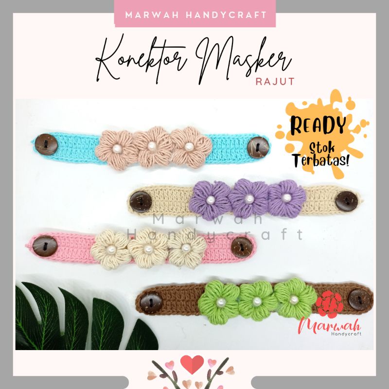 [READY] Immediately choose the color of the Knitted MASK CONNECTOR with ...