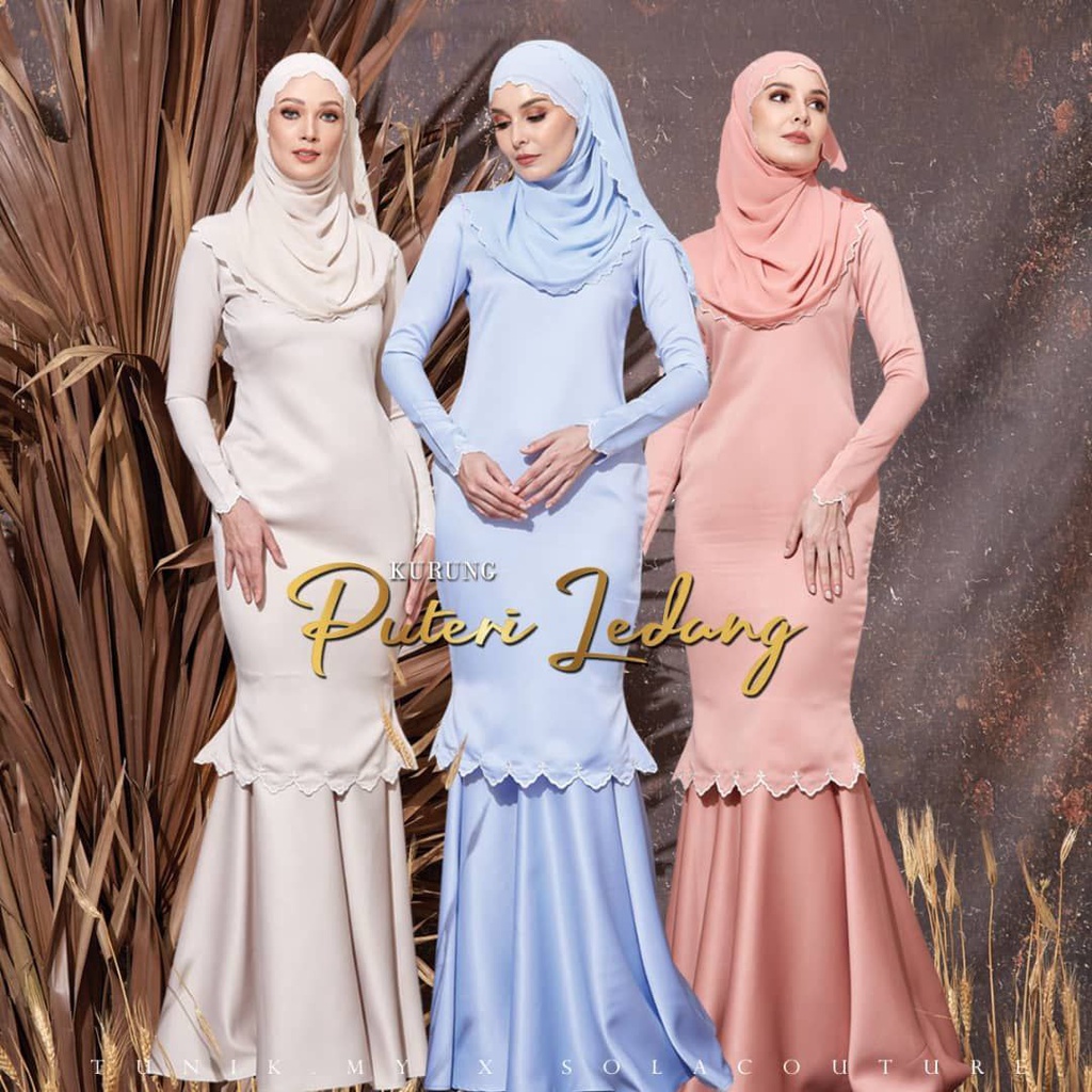 TUNIKMY BAJU RAYA VIRAL 2024 KURUNG PUTERI LEDANG ROYAL DUCHESS ...