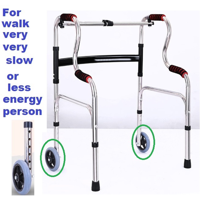 EngHong Walking Aid with Wheel, S type Walking Aids, 4legs Walking Aid ...
