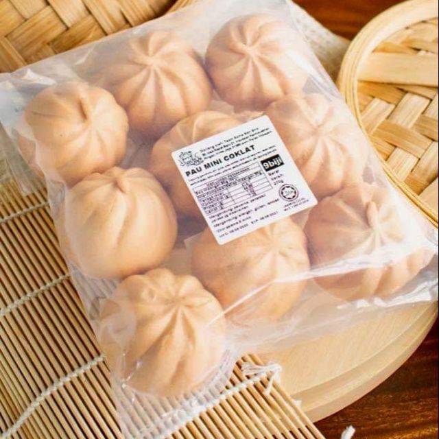 HALAL MINI CHOCOLATE PAU 270gm ( 9pcs per pack ) | Shopee Malaysia