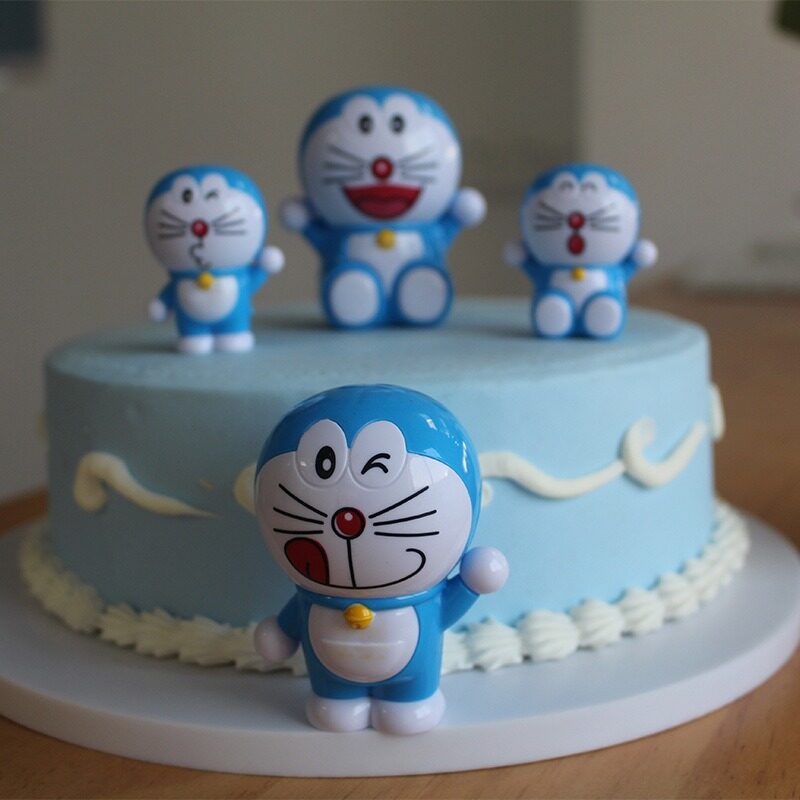 [KL Ready Stock] 4pcs Doraemon Cake Topper Set/ Doraemon Kek Hiasan ...