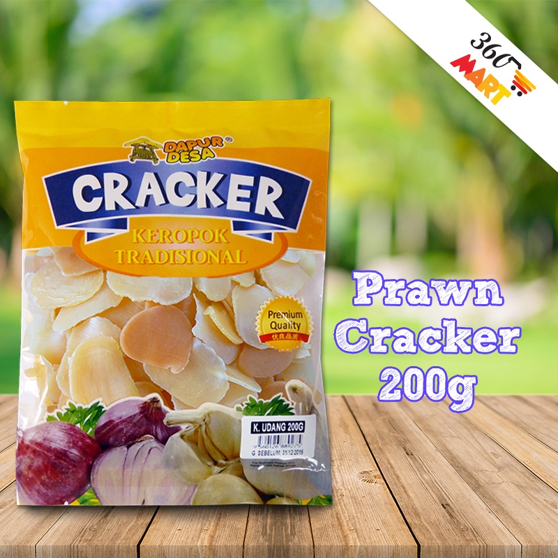 Dapur Desa Prawn Cracker 200g / Keropok Tradisional Udang 200g (Keropok ...
