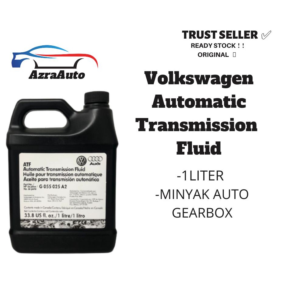 Volkswagen Audi Minyak GearBox Auto 1Liter ATF Automatic Transmission ...