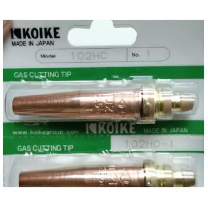 KOIKE 102HC ANME GAS OXY & ACETYLENE CUTTING NOZZLE (Made in Japan) | Shopee Malaysia
