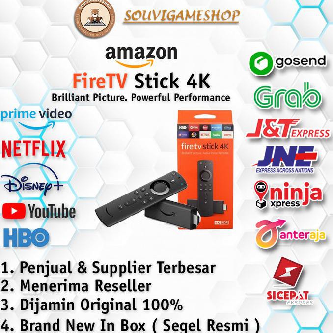 !! Amazon Fire TV Stick 4K Ultra HD Alexa Voice Remote Streaming | Shopee Malaysia