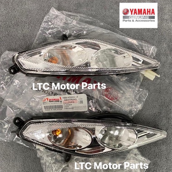 Yamaha LC135 V1 Front Signal Lamp Assy Lampu Dada (Set) 100% Original HLY | Shopee Malaysia