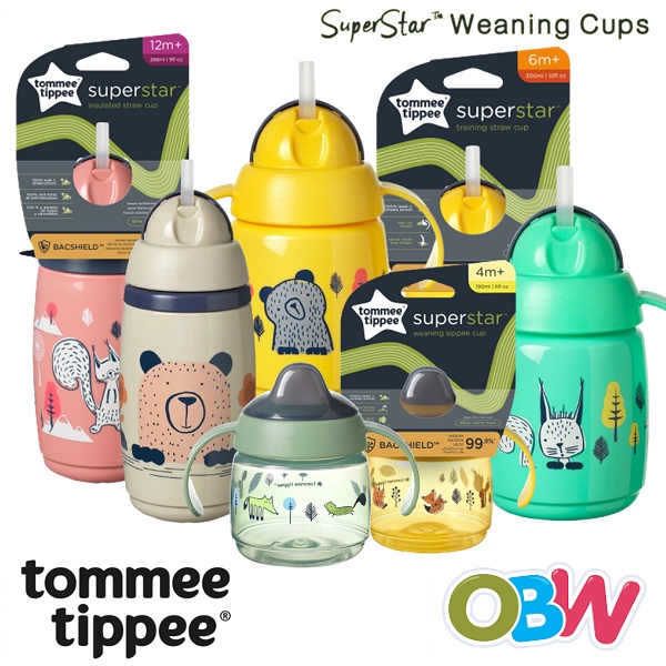 Tommee Tippee Superstar Weaning Sippee Cup | Training Straw Cup ...