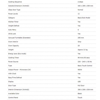 Sharp Microwave Oven (20L) R207EK | Shopee Malaysia