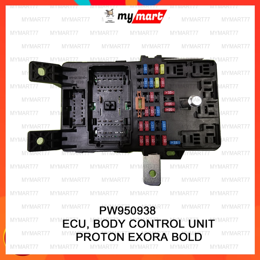 PROTON EXORA FUSE BOX DASHBOARD P6-20A-IP RELAY ECU KOTAK FUIS BODY ...