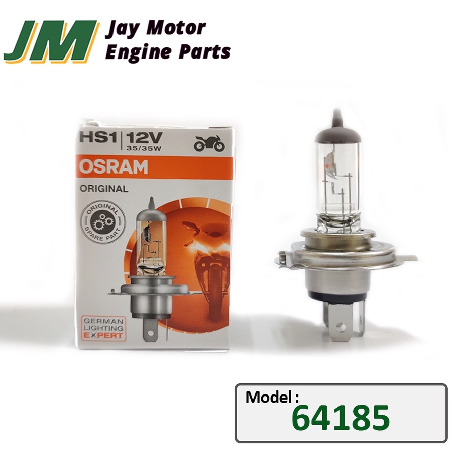 FZ150 / TZM / WAVE ALPHA 110 / 135LC 64185 OSRAM BULB HALOGEN 35/35W ...