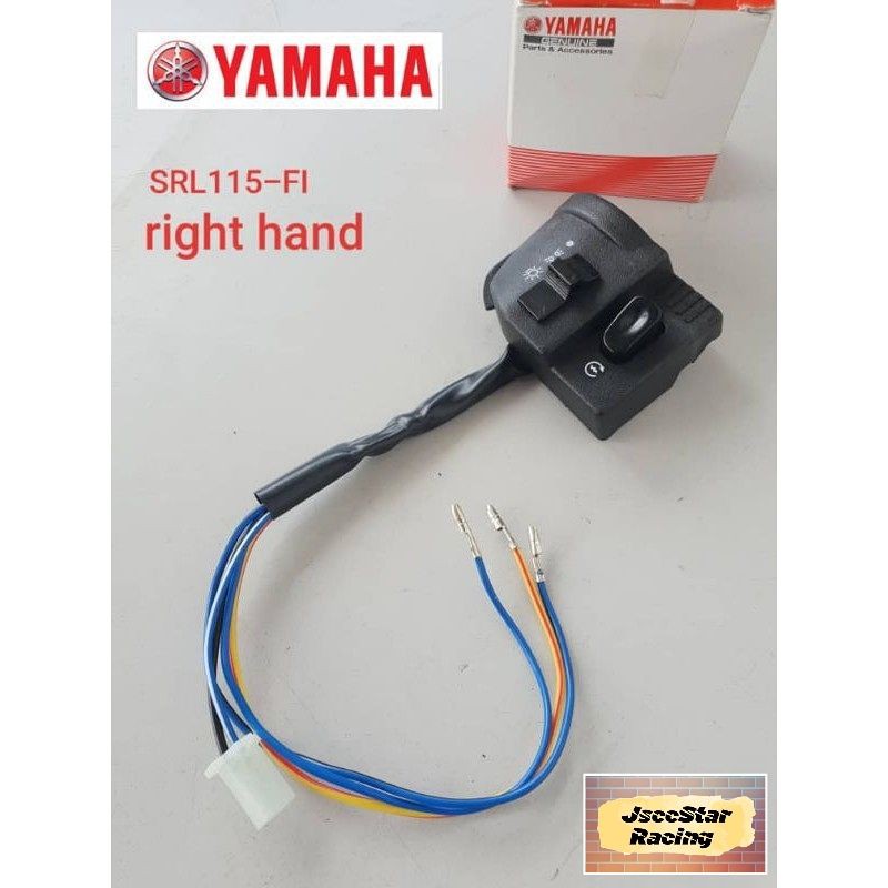 YAMAHA SRL115FI SRL115 FI - RIGHT HANDLE SWITCH / ON OFF SWITCH (READY ...