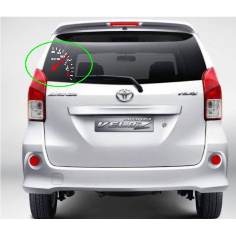 Toyota Avanza/Vios/Alphard/Altis/Yaris/Rav4 Car Sticker Design for Rear ...