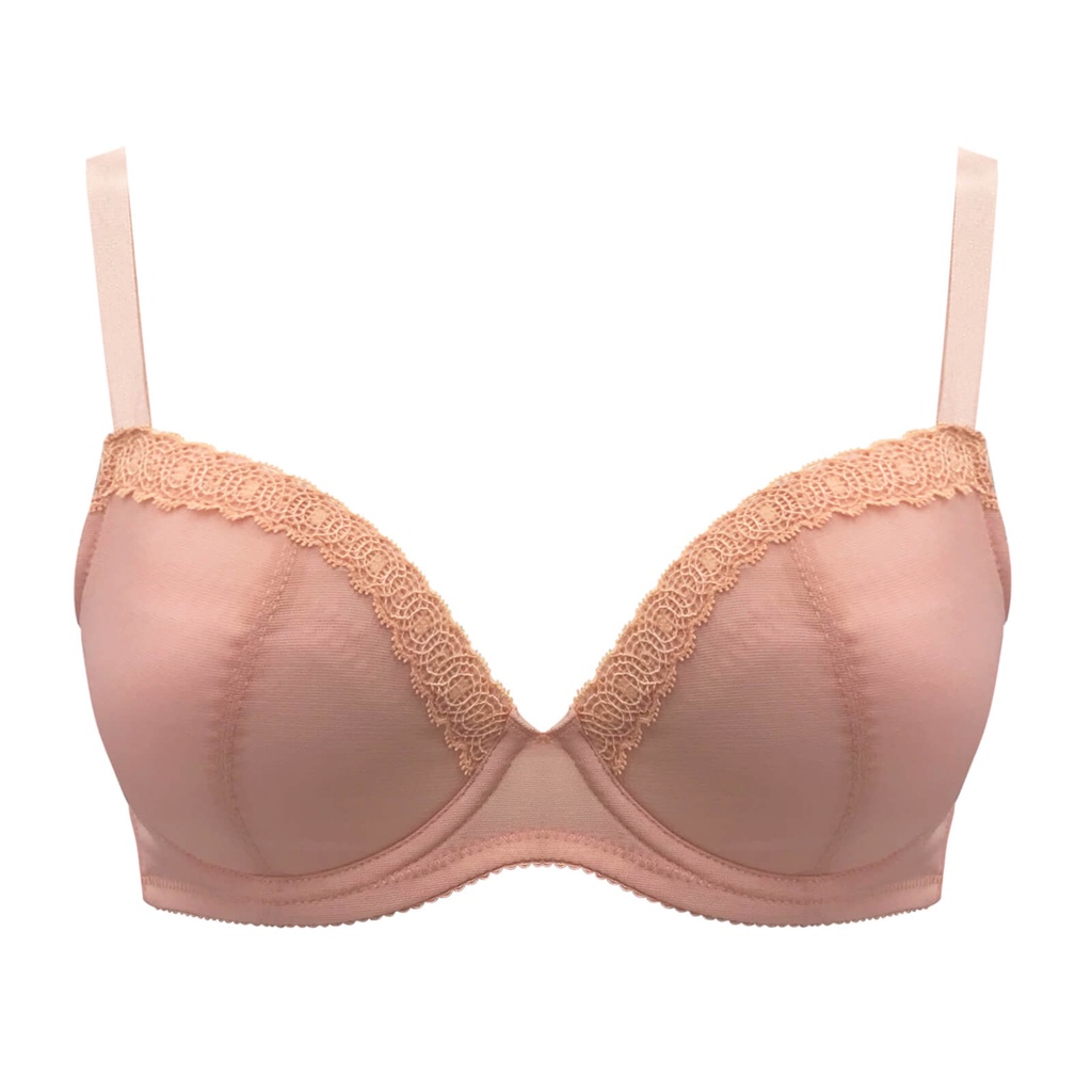 XIXILI Davina Pastel Soft Demi Cup Bra | Shopee Malaysia
