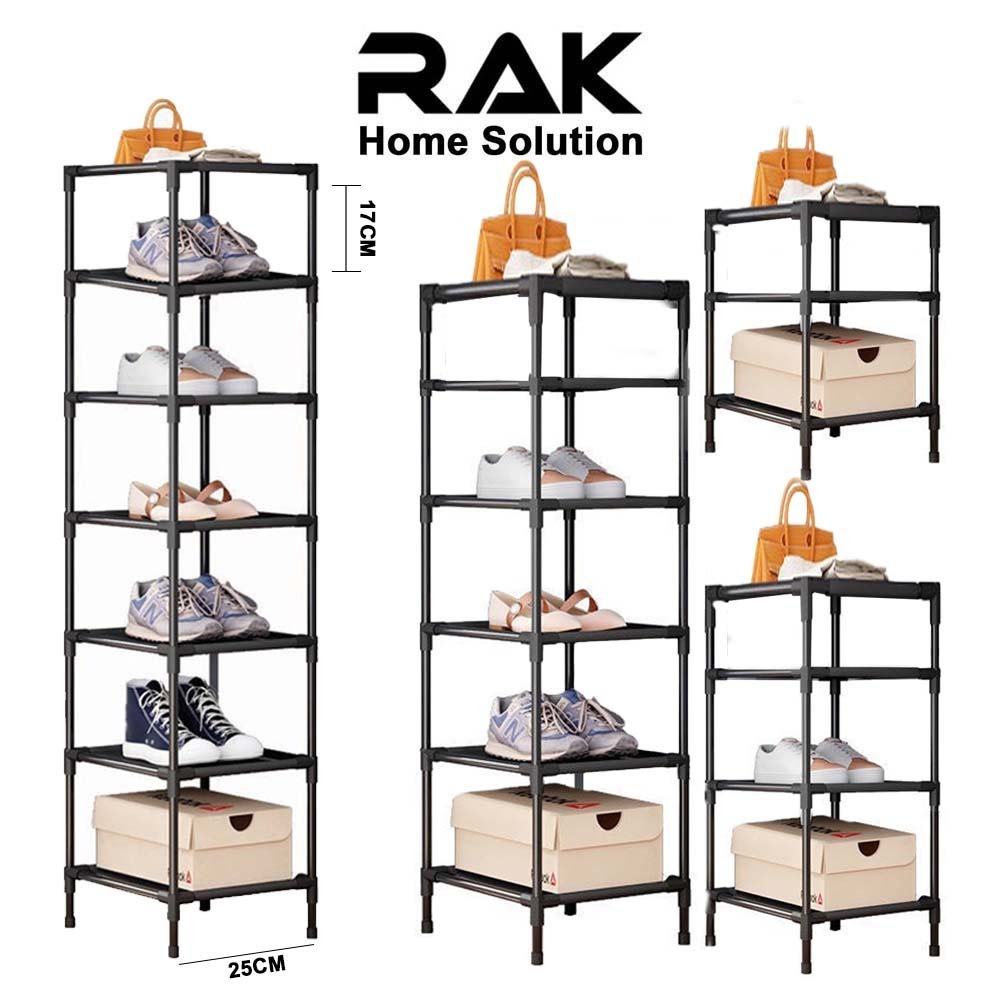RAK Rak Kasut Kabinet Kasut Rak Penyimpanan Kasut Rak Kasut Berbilang ...