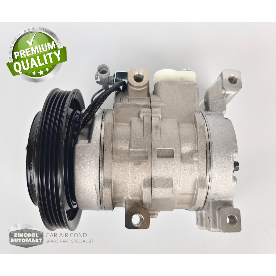 Toyota Vios 08' NCP93 / NCP91 AirCond Compressor 10S11C 4PK | Shopee ...