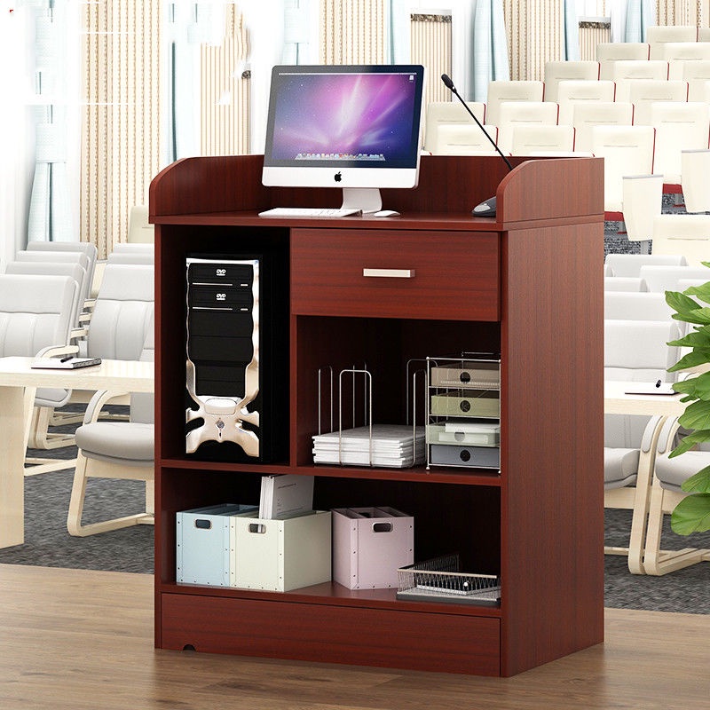 School Teacher S Podium Speech Desk Reception Desk Welcome Desk Host ...