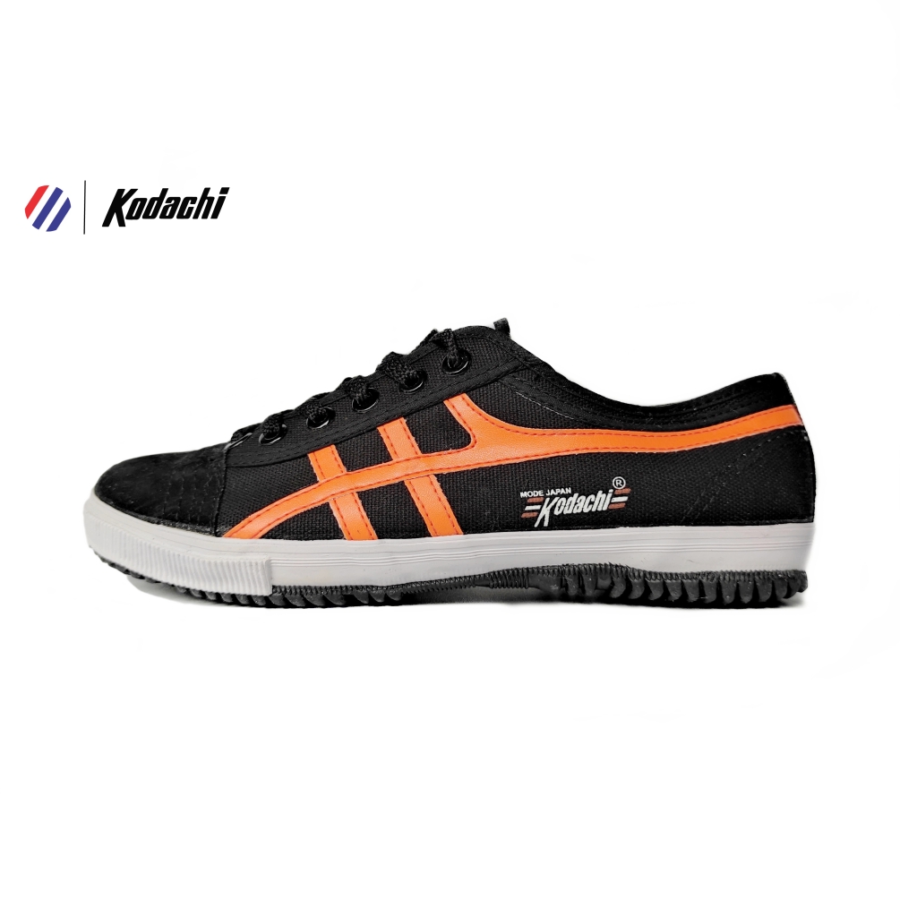 HITAM Kodachi 8172 HO Shoes (Black Orange) | Shopee Malaysia