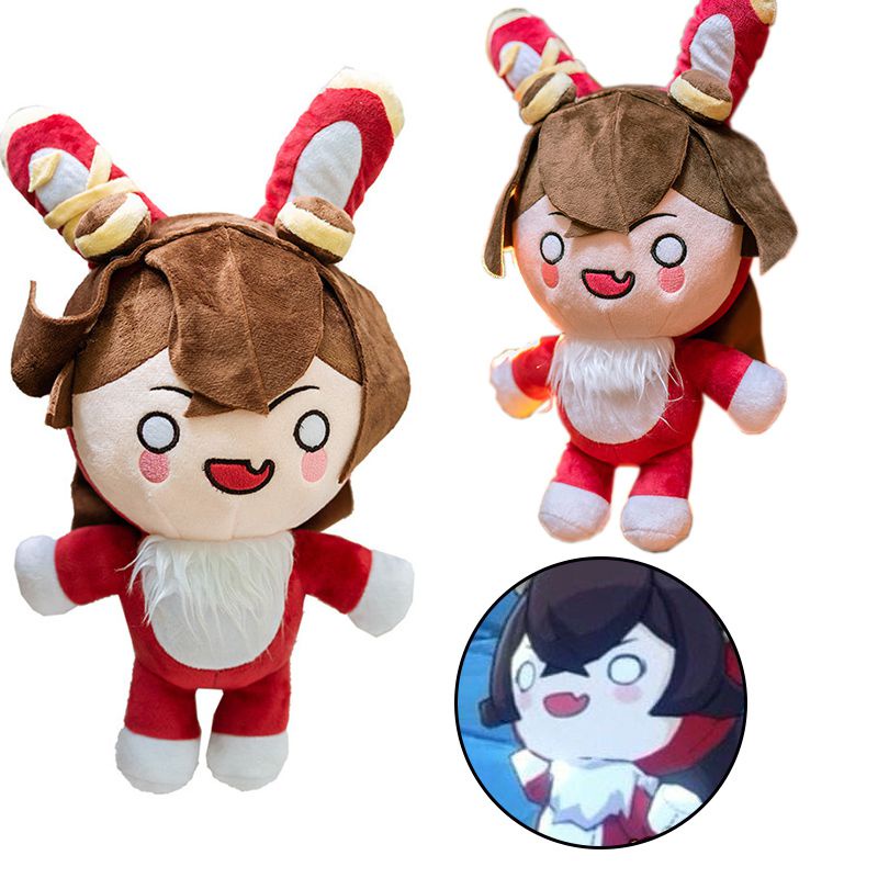 Genshin Impact Baron Bunny Amber Rabbit Plush Doll Stuffed Toys Cosplay ...