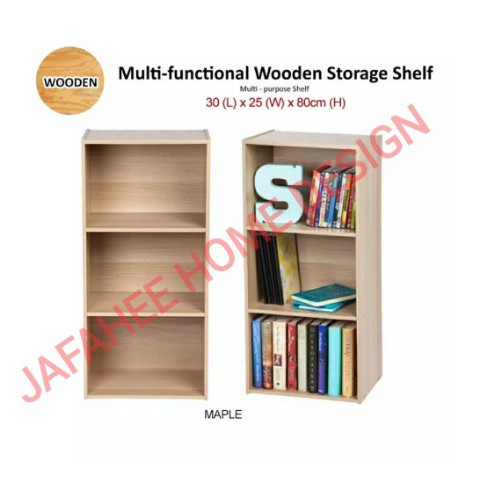 DH 3 Tier Color Box 1315 / Utility Shelf / Book Shelf | Shopee Malaysia