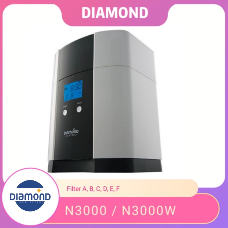 100% Original Diamond Water System N3000 N3000W Filter Set | Shopee ...