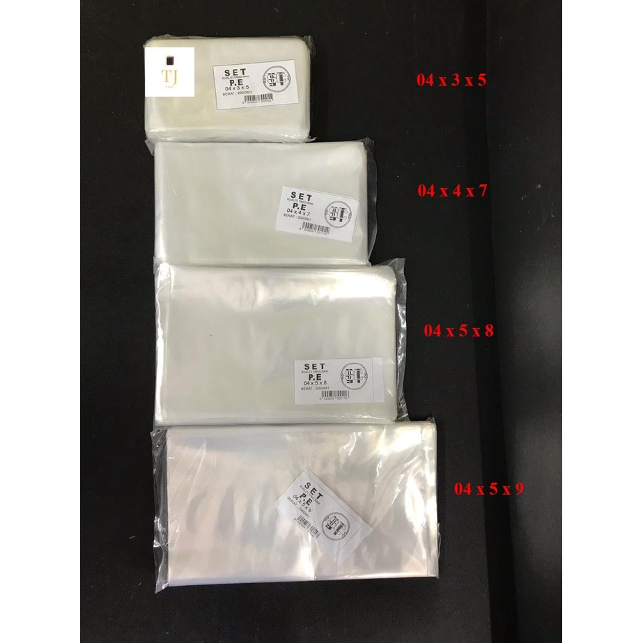 PE Bag [ 200gm± ] Semi Transparent / Bungkus Air /Plastik Beg/ Sauce ...