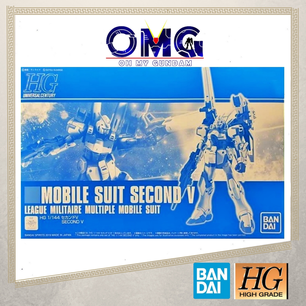 Bandai HGUC Second Victory Gundam Pbandai HG Second Victory Gundam HGUC ...