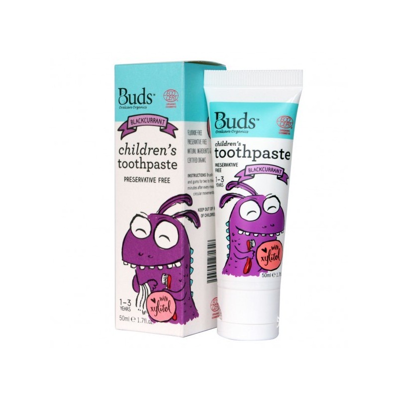 Buds Children's Toothpaste (Oral Gel 30ml/Xylitol 50ml /Fluoride 50ml ...