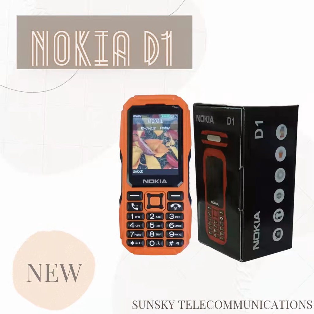 [FULLSET] NOKIA D1 16GB (ORIGINAL NEW) AND D2 4G NETWORK | Shopee Malaysia