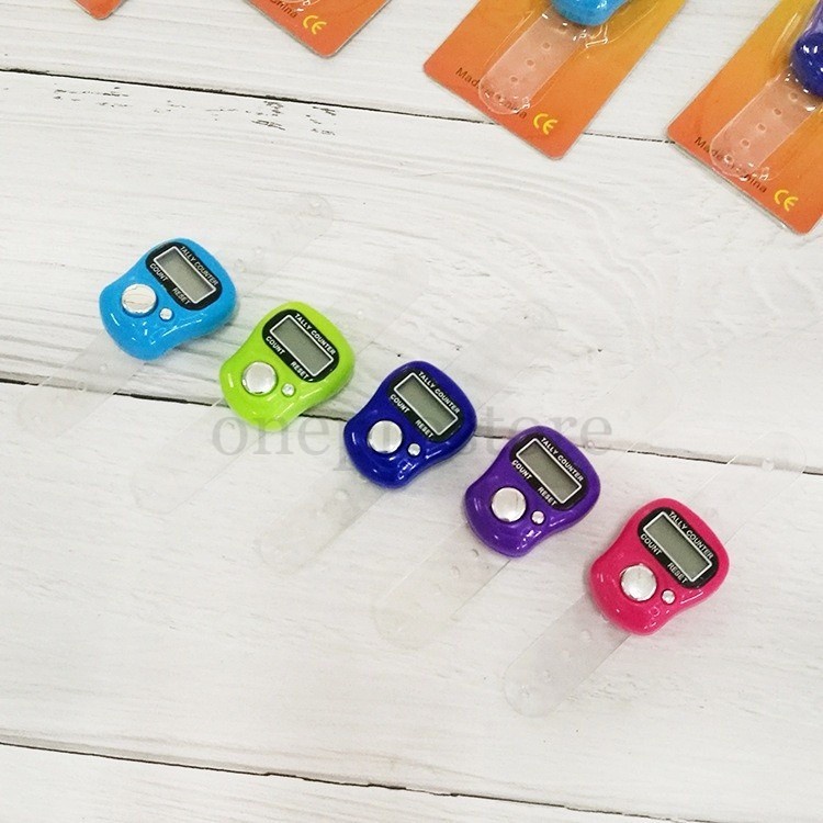 Digit LCD Electronic Tasbih Digital Display Finger Hand Alat Zikir ...