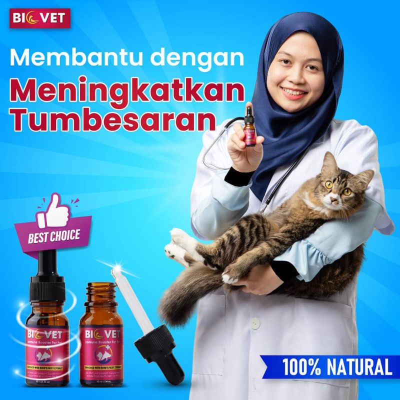 100% ORIGINAL HQ Biovet Immune Booster 10ml | Shopee Malaysia