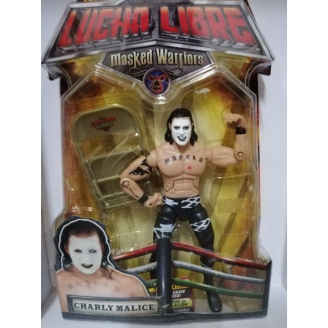 Lucha Libre USA Masked Warrior Charly Malice aka Charly Manson | Shopee ...