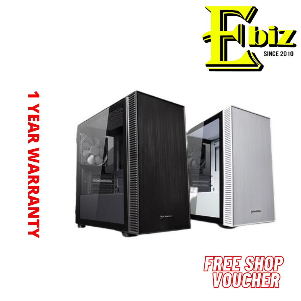 TECWARE Nexus M2 Matx Casing With 3 Units 12CM Black Fan | Shopee Malaysia