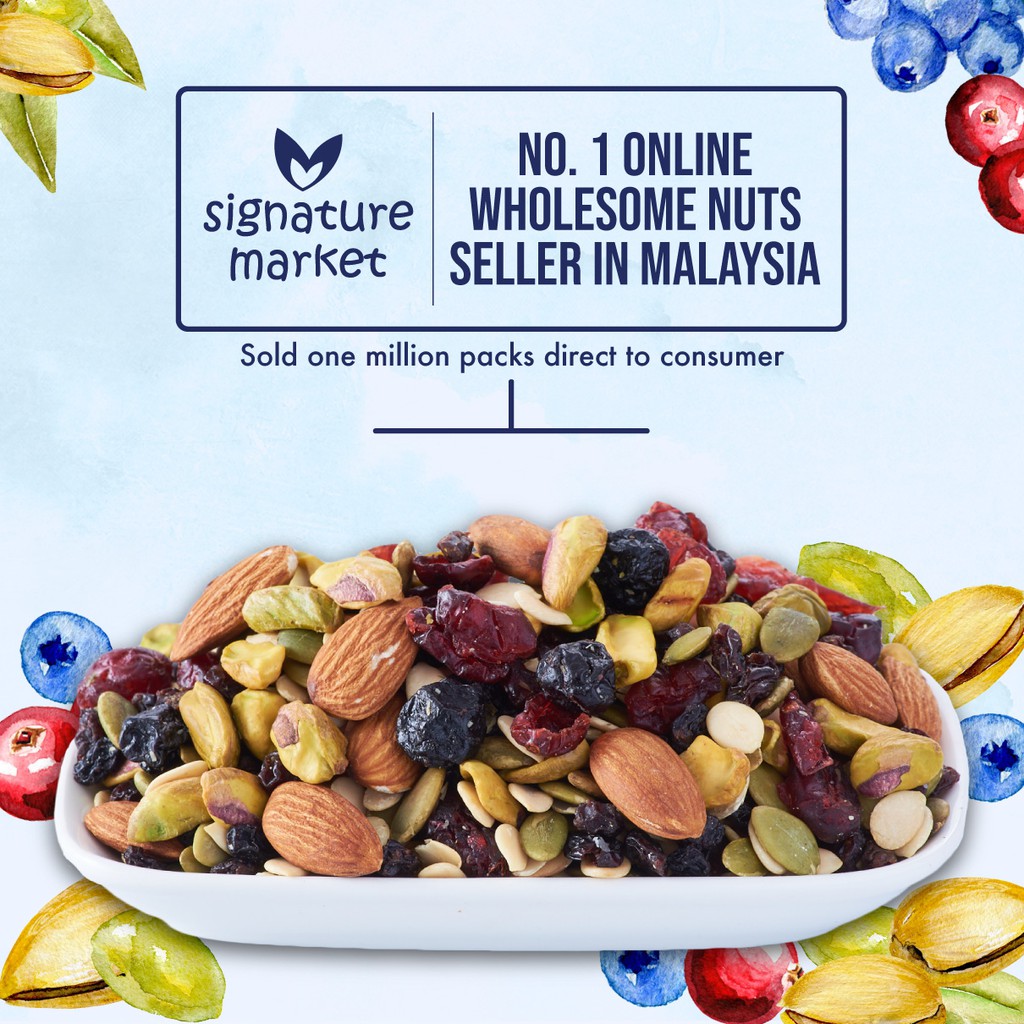 Signature Market 3x Nuts & Berries (Bulk Packs)(3 items) | Shopee Malaysia