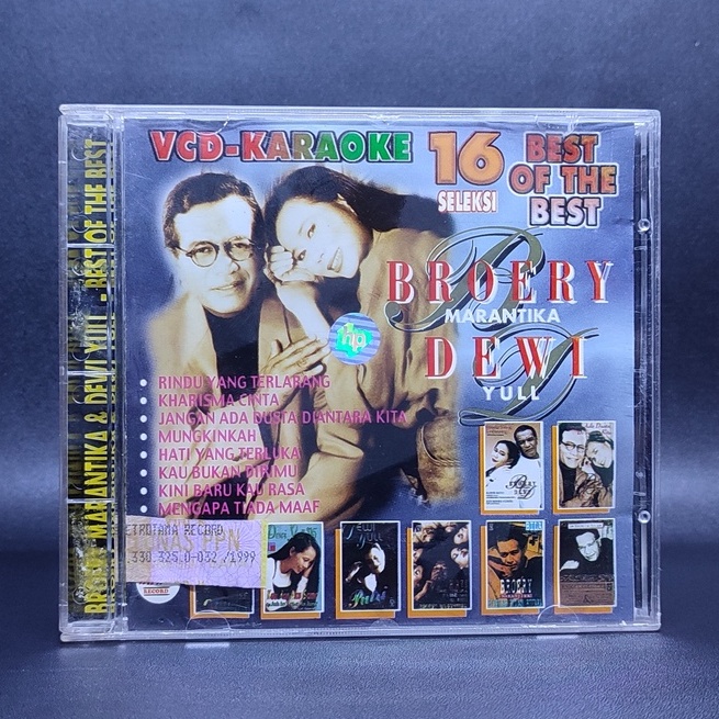 Vcd BROERY MARANTIKA DEWI YULL - 16 FOREVER BEST OF THE BEST ORIGINAL | Shopee Malaysia