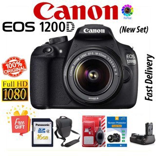 Canon EOS 1200D 18-55mm f/3.5-5.6 Kit Digital SLR Camera for Beginner ...