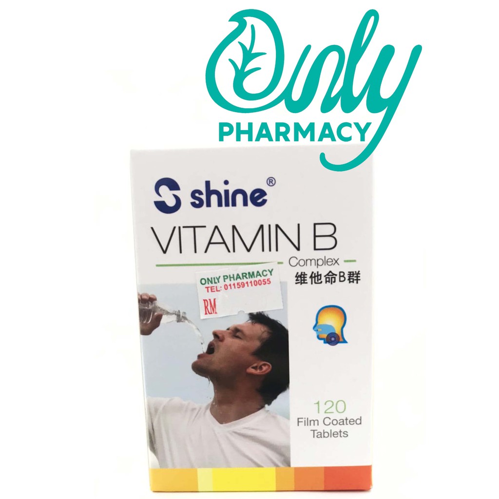 Shine Vitamin B Complex Tablets (120's) | Shopee Malaysia