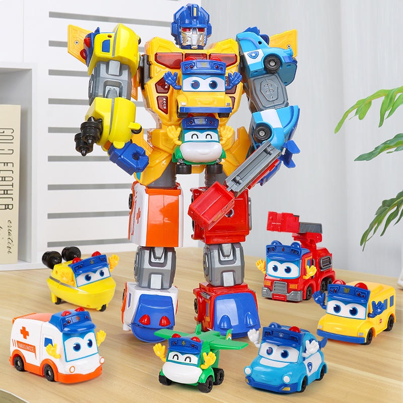 GoGo Gordon Bus Christmas Gift Magnetic Building Blocks Gogobus Robot ...
