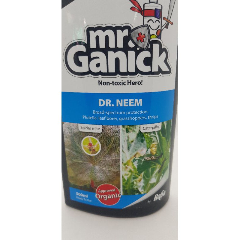 BABA ORGANIC INSECTICIDE FUNGICIDE RACUN KULAT SERANGGA pest control ...