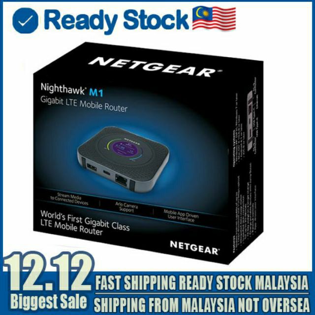 Netgear Nighthawk M1 MR1100 Full Box WiFi Router 1000Mbps CAT16 4X4 ...