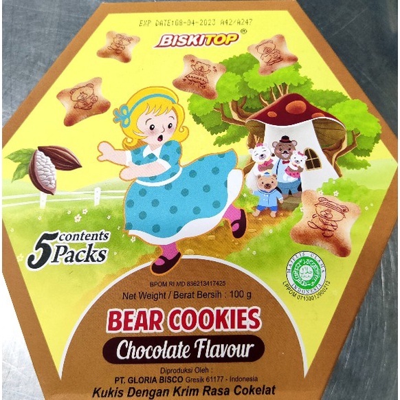 BISKITOP BEAR COOKIES SERIES 100g (HALAL Product) | Shopee Malaysia