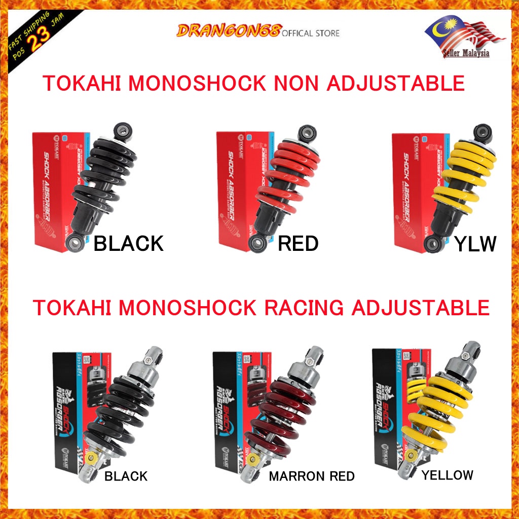 TOKAHI Absorber monoshock adjustable racing original tokahi Y15 ...
