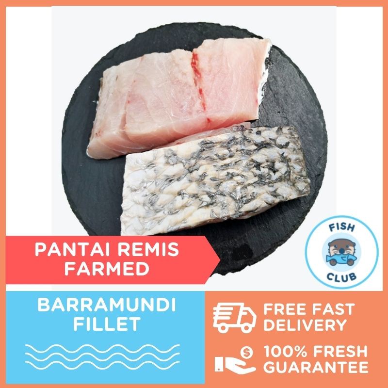 Barramundi Fillet / Ikan Siakap (Pantai Remis Farmed) 200g | Shopee ...
