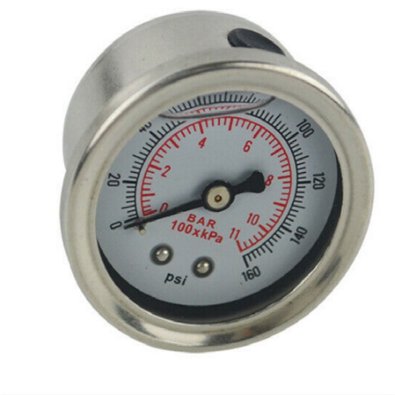 0-160 psi small Oil Pressure Gauge Fuel Gauge universal 1/8 NPT Oil ...
