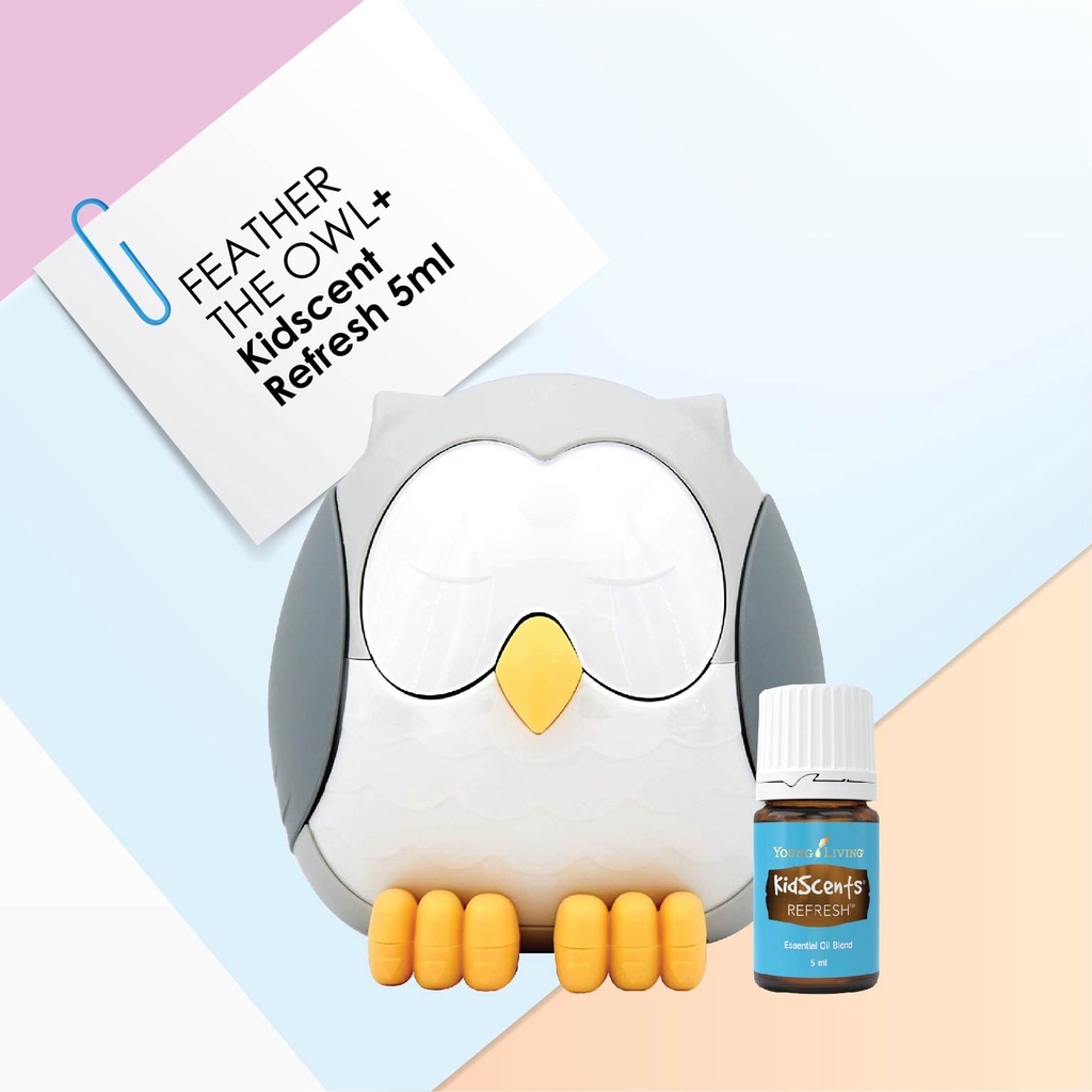 ORIGINAL Feather The Owl Diffuser Young Livings + EO (READY STOCK ...
